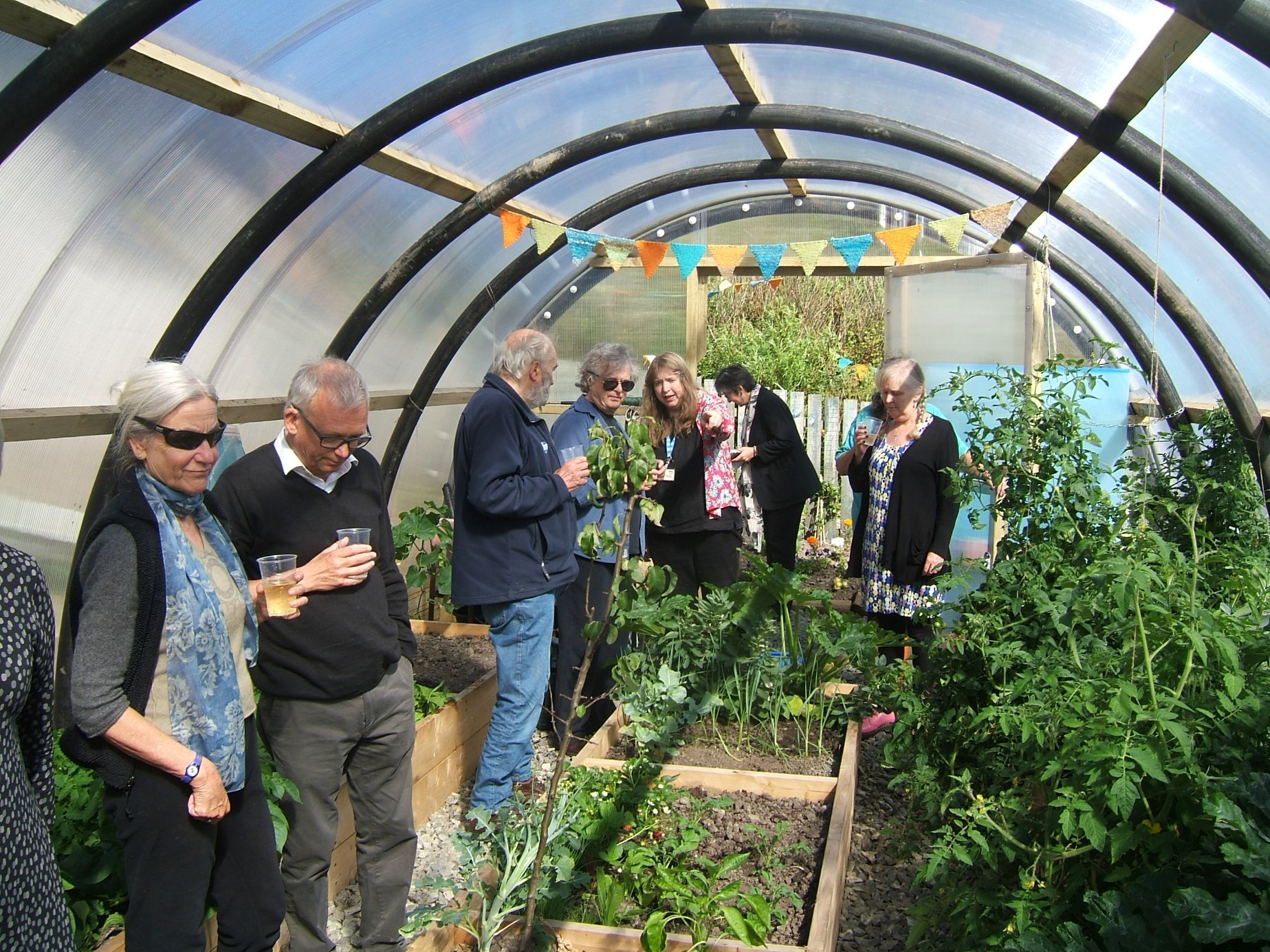 New ‘therapeutic’ Polycrub is at the heart of Hillswick | Polycrub